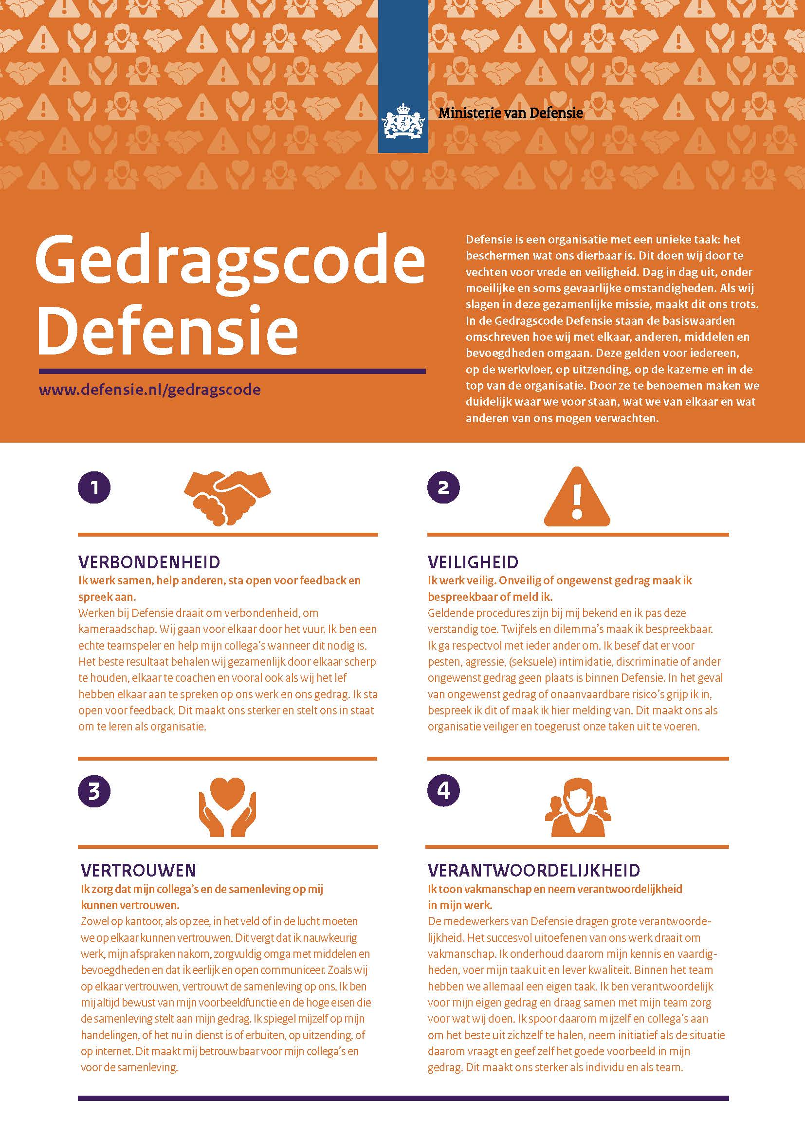 Gedragscode Defensie, die geldt toch voor iedereen? | Nederlandse ...